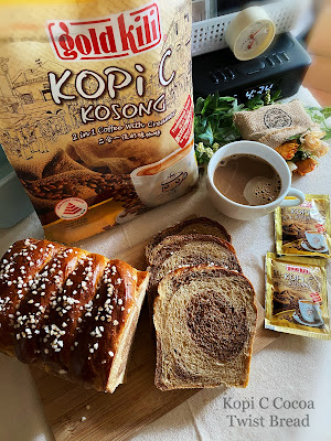 My Mind Patch: Kopi C Cocoa Twist Bread