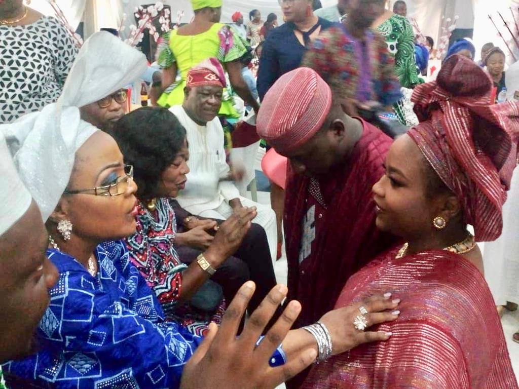 Damilola Martins Ojo Weds Oladele Oshodi Glover In Style In Lagos (Pictures)