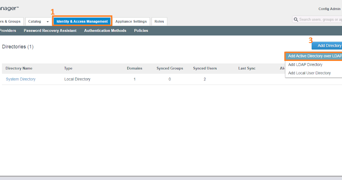 Virtualization The Future Vmware Vrealize Automation 8 Ad Integration With Vidm Workspace One