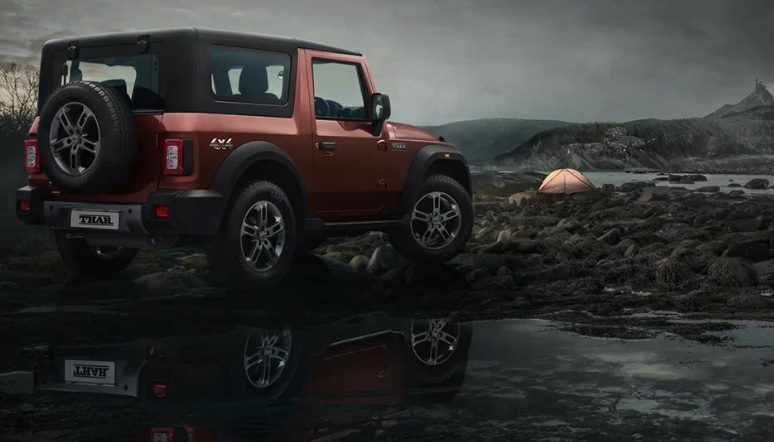 THAR 4X4 ICONIC SUV BY MAHINDRA IS THE ONLY AFFORDABLE 4 WHEEL DRIVE ...