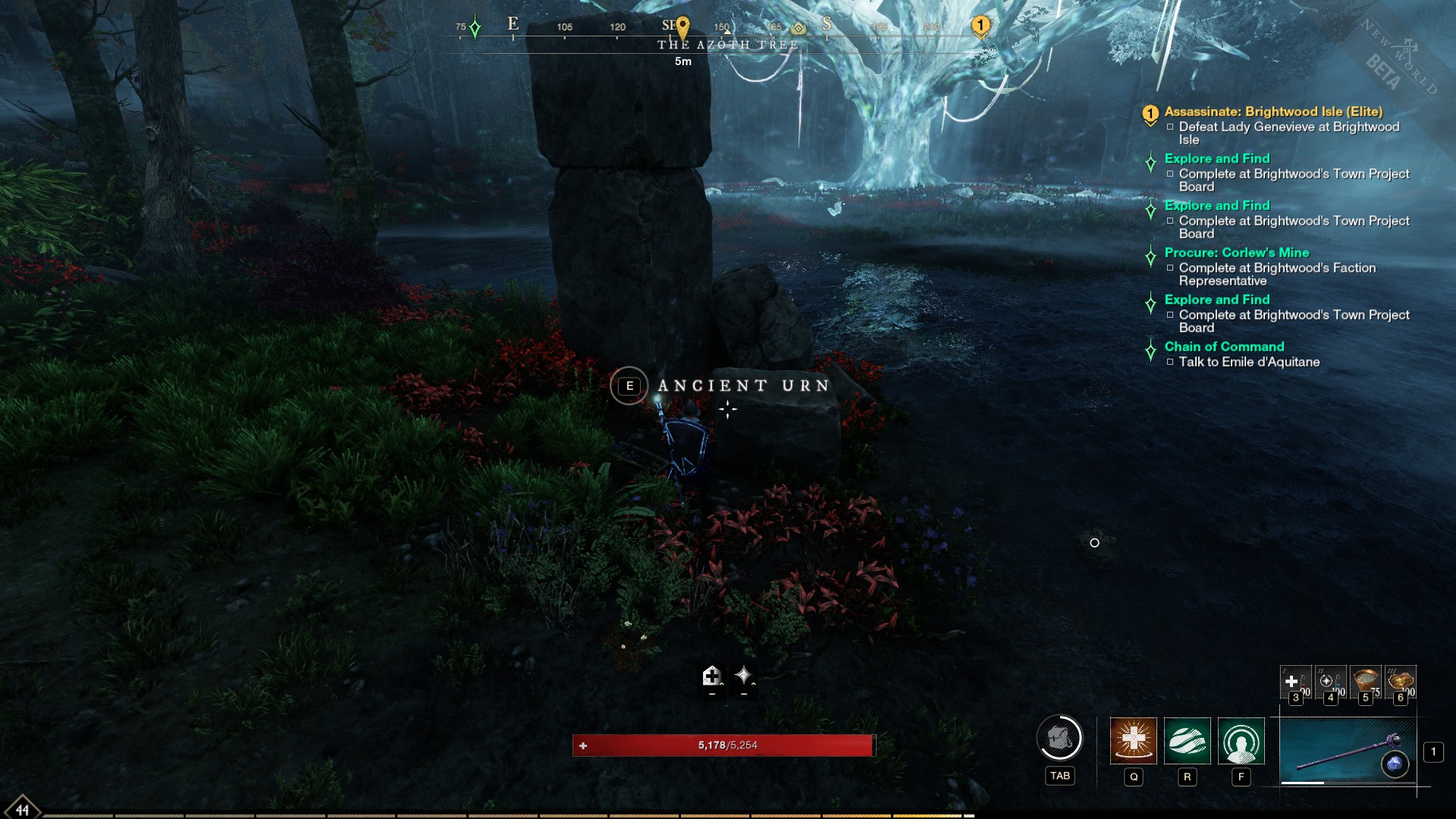 New World: The Azoth Tree chest locations