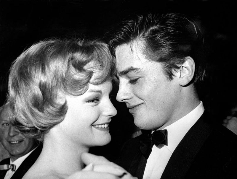 Alain Delon Romy Schneider