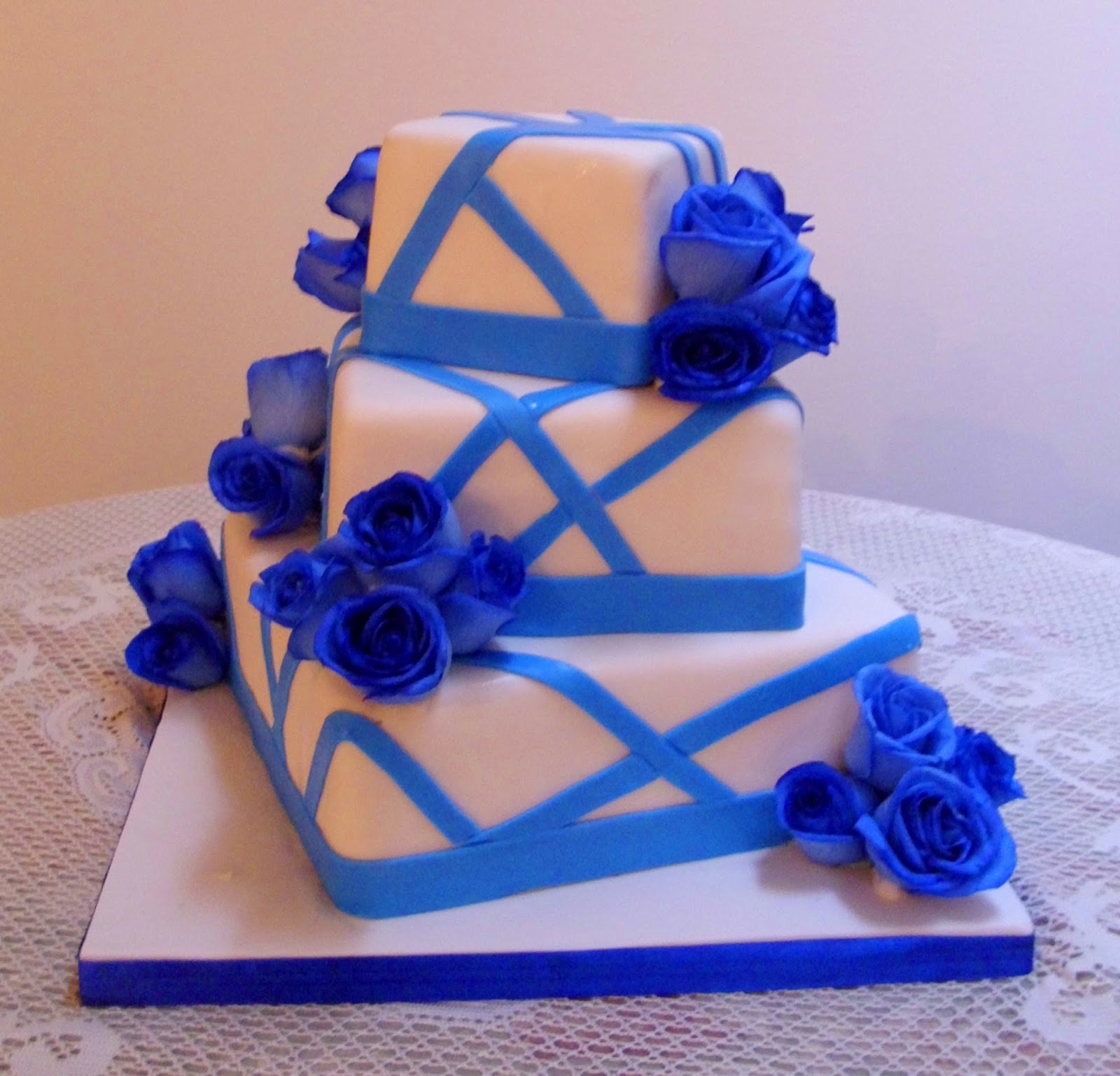 Tortas azules - Imagui