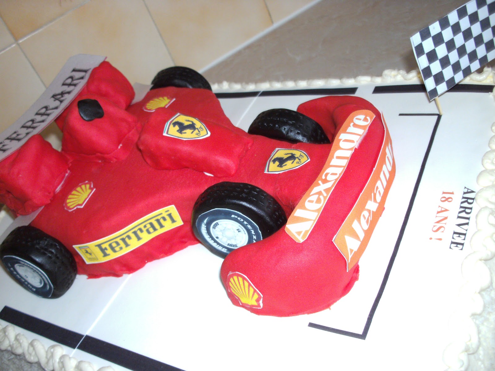 La Pâtisserie de Brunette: Gâteau FERRARI