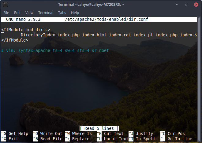 Install Apache2,PHP, dan MySql di linux mint 19.1 - Secure Instrument