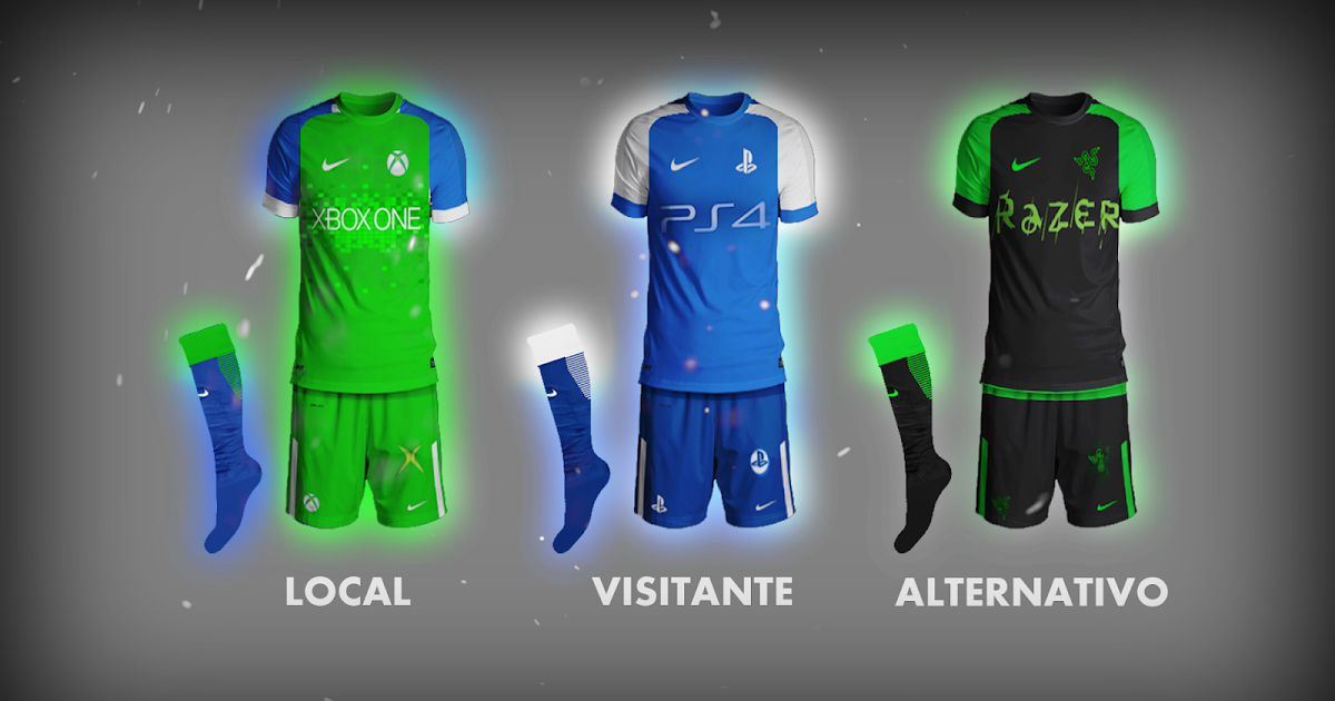 Fts15Kits: Gaming Fantasy Kits 2017-2018