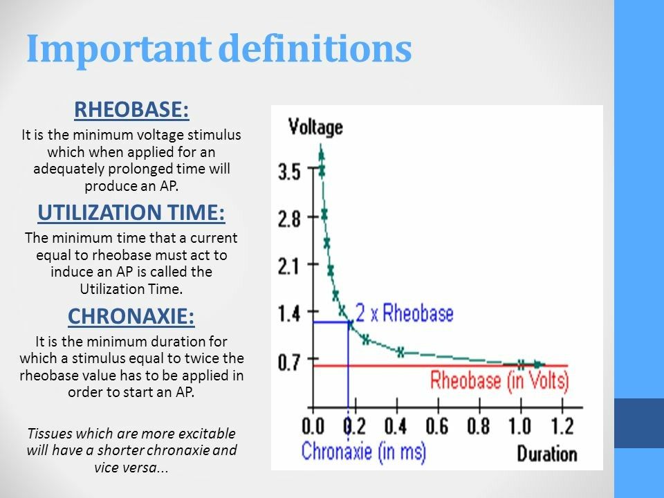 EXAMS AND ME : Strength Duration Curve