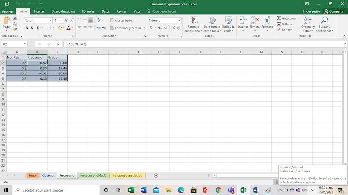 Las funciones trigonometricas