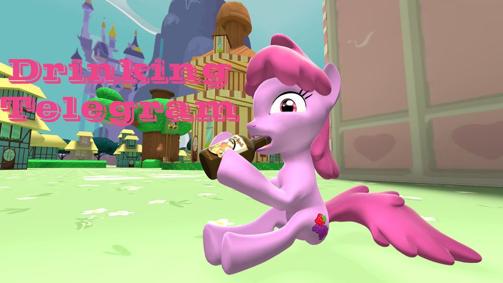 Equestria Daily - MLP Stuff!: SFM: Drinking Telegram / Momoiro Pony ...