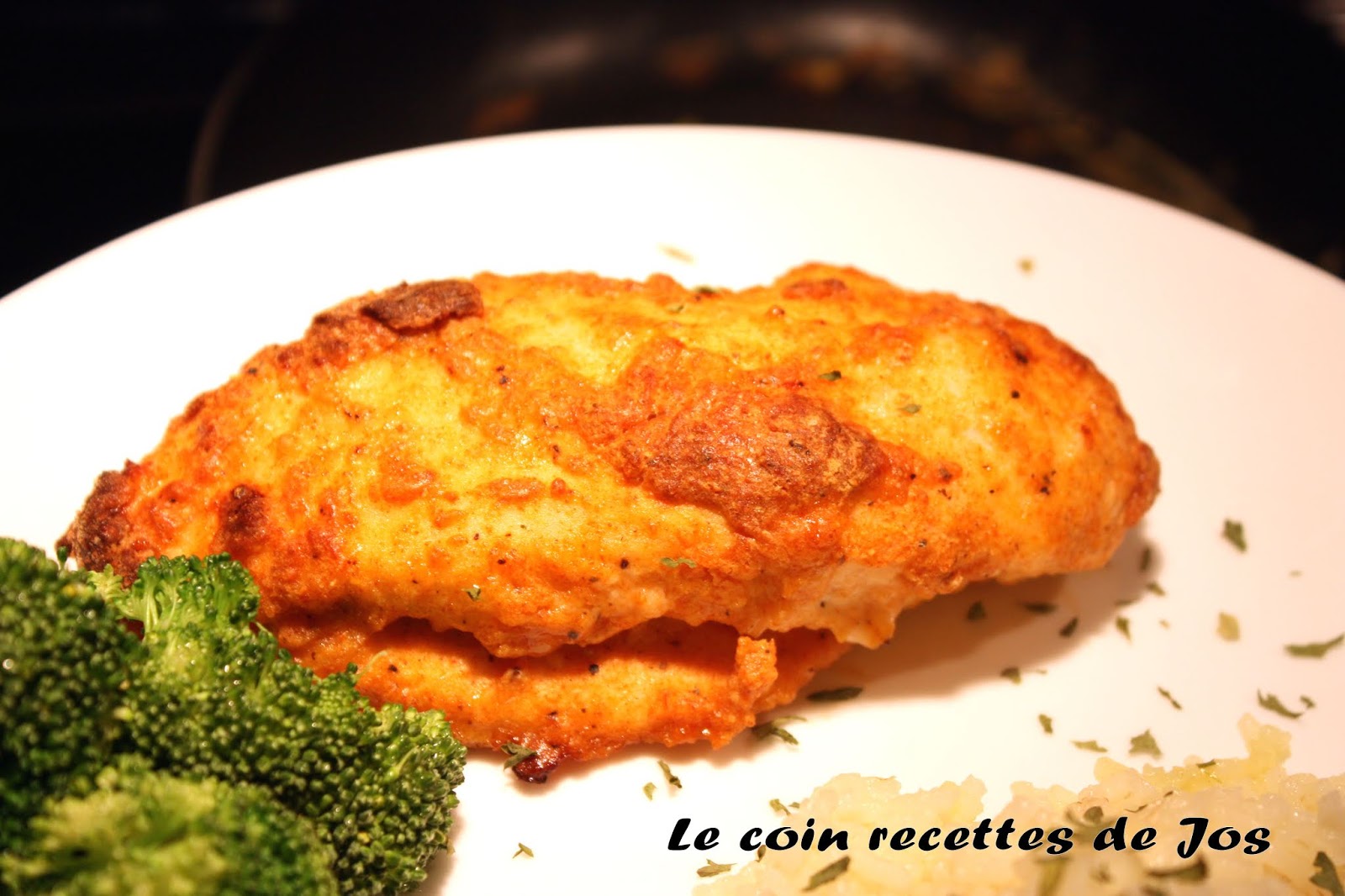 Le coin recettes de Jos: POULET CROUSTILLANT AU PAPRIKA ET PARMESAN