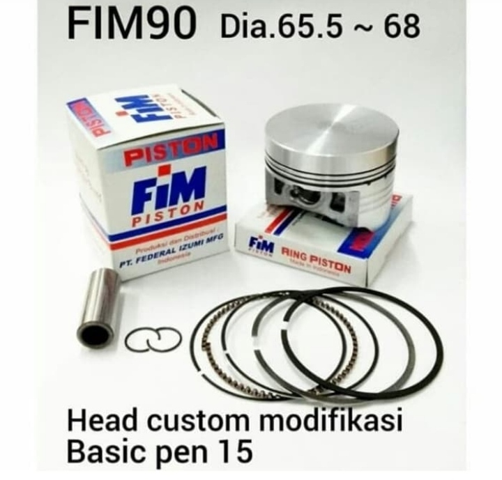 Seputar Sepeda Motor: Galeri Piston FIM Federal Izumi Manufacturing