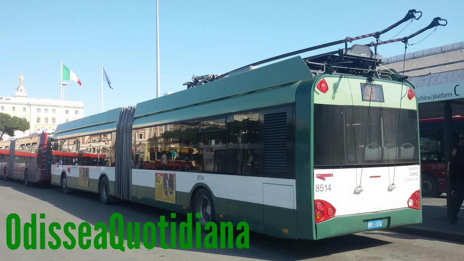 #AutobusDiRoma - Solaris-Ganz Trollino18, il ritorno dei filobus a Roma
