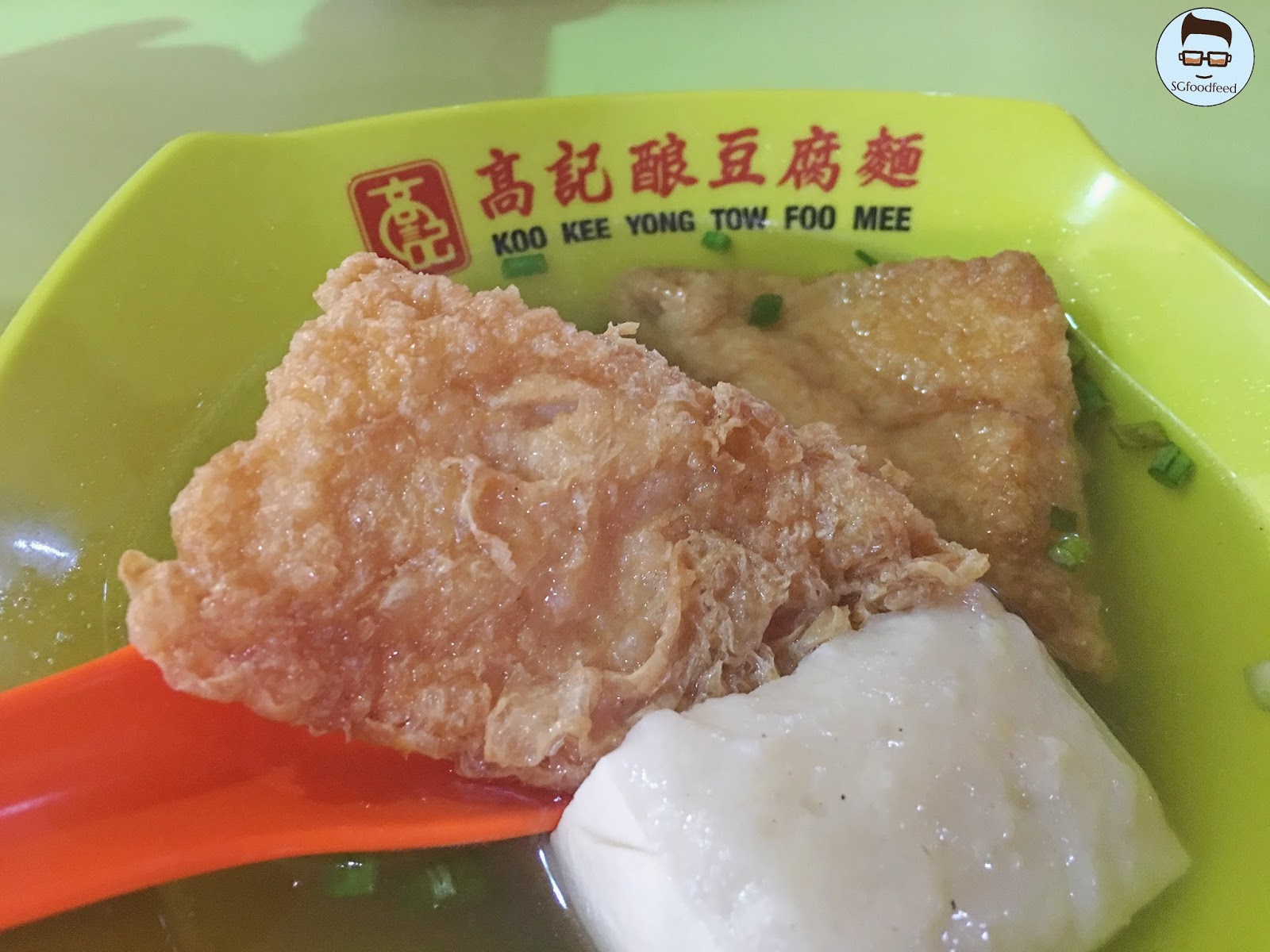 SGfoodfeed: Koo Kee Yong Tow Foo Mee 高記酿豆腐麵 - Delicious Bowl of Bak ...