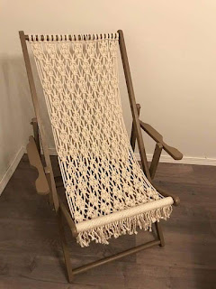 Woven Rope Easy Chair