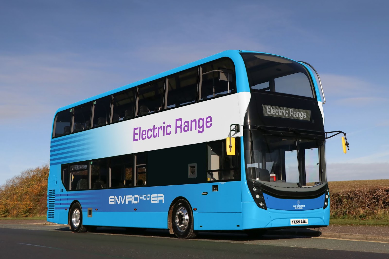 Alexander Dennis ofrece el nuevo bus híbrido Enviro400ER Electric Range ...