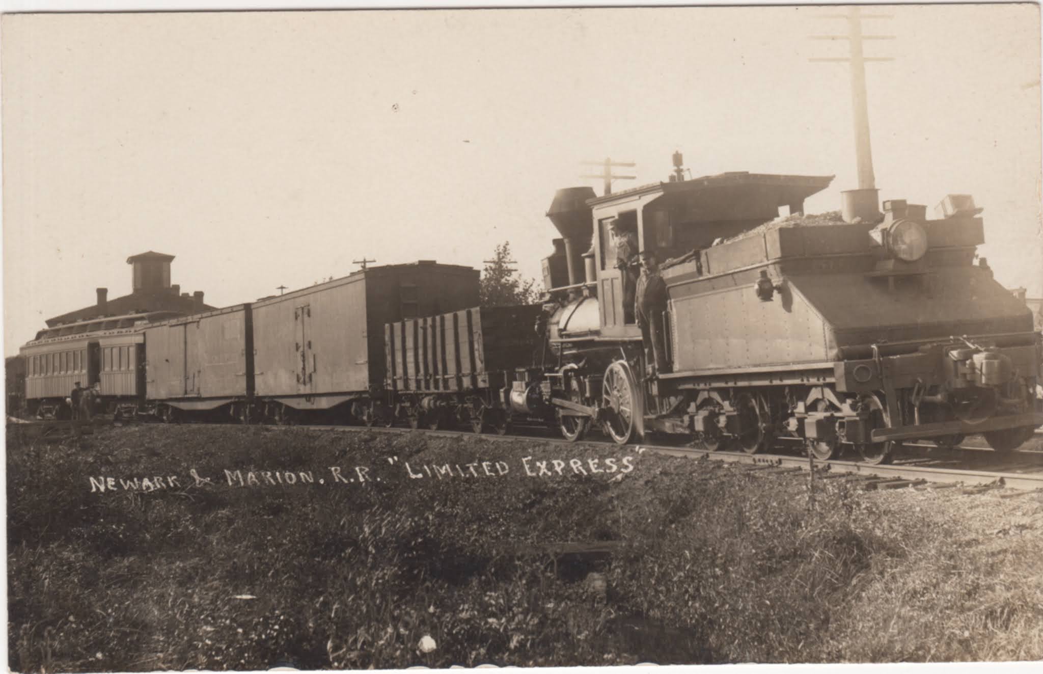 Vintage Railroad Pictures: Newark and Marion Railway
