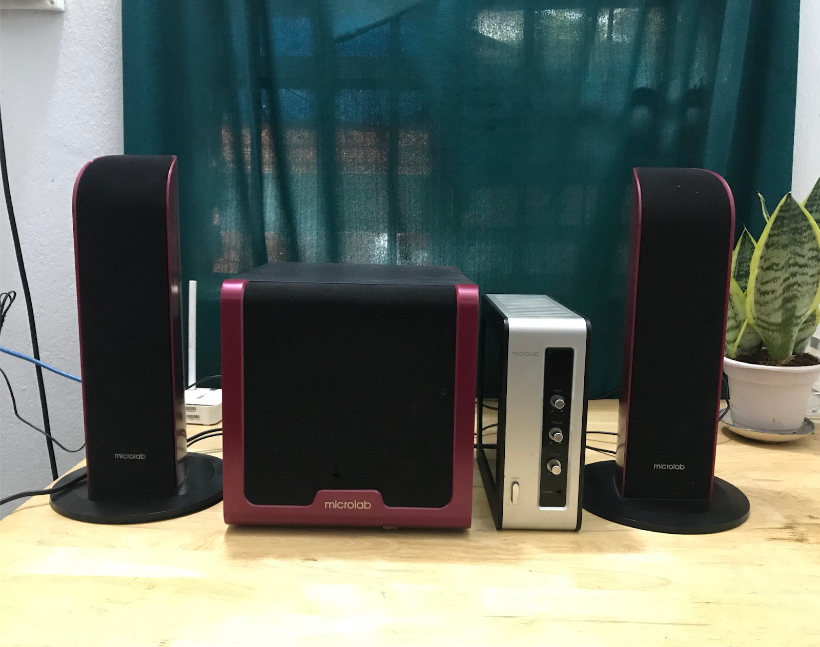 Loa MicroLab FC361 V12 đỏ cũ - Loa vi tính cũ và mới TPHCM, Kai House ...