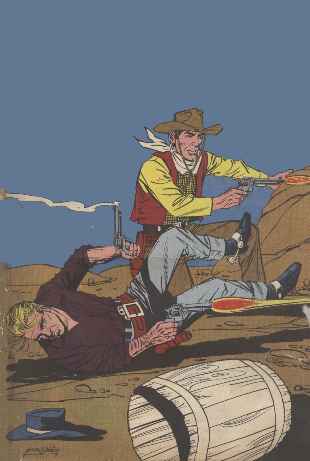 REVISTAS SCAN GIBIS: Campeoes do Oeste Remasterizado Preview rge comics HQ