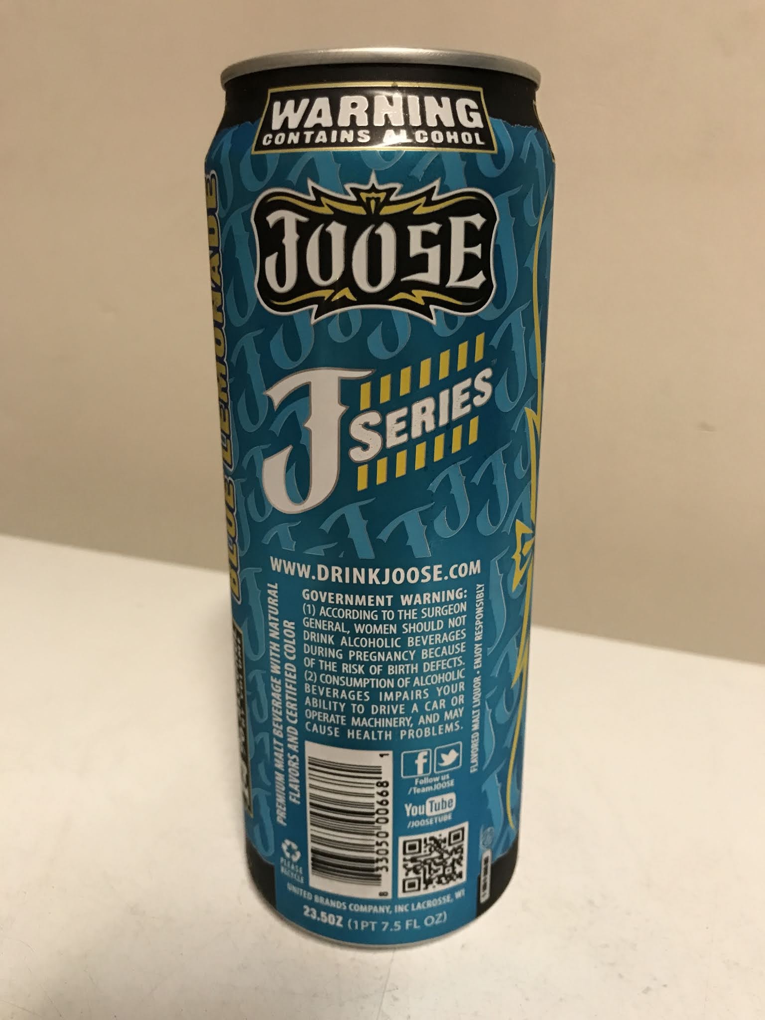 Malt Beverage Of The Week - JOOSE Blue Lemonade