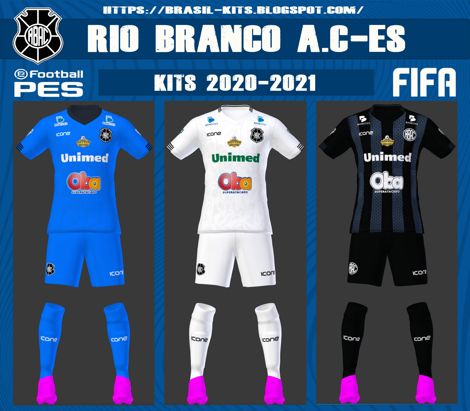 RIO BRANCO-ES KITS 2020-2021