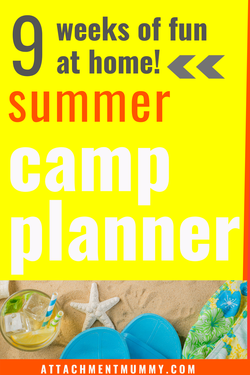 Summer Camp at Home Planner {with 9 Weekly Themes & Activity Ideas}