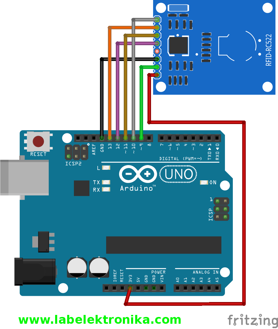 Arduino Mfrc522 Rfid Module Pinout Interfacing How To Read Rfid Tags Images