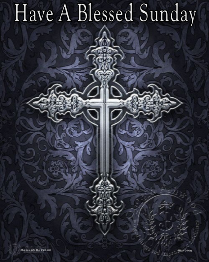 41 Have A Blessed Sunday lmages With Cross