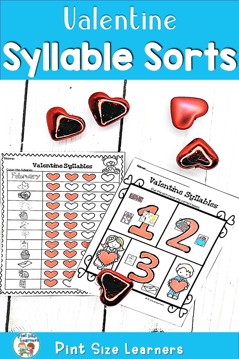 PK K February Valentines Resources - Pint Size Learners