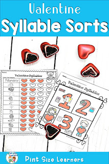 PK K February Valentines Resources - Pint Size Learners