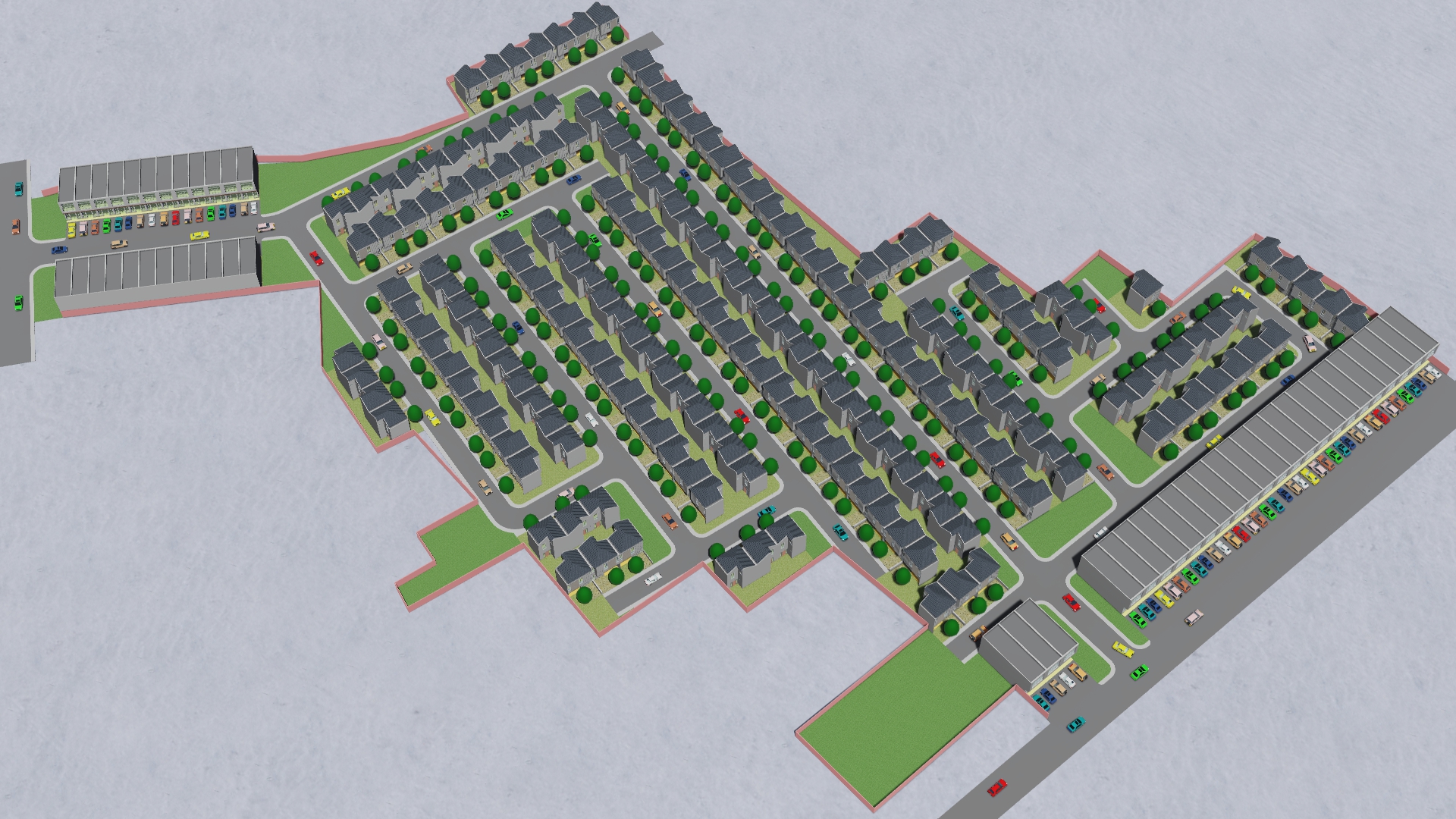 Pola Blok 🏠 Jasa Site Plan