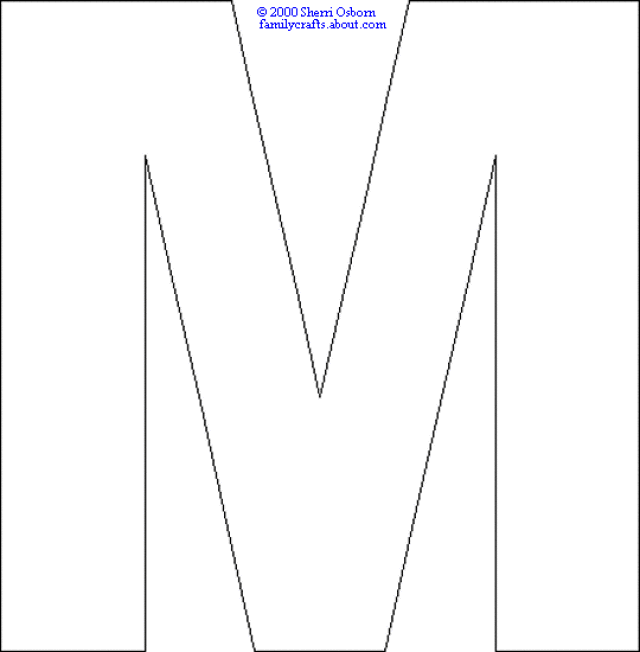 M Coloring Pages 2 ~ Coloring Pages