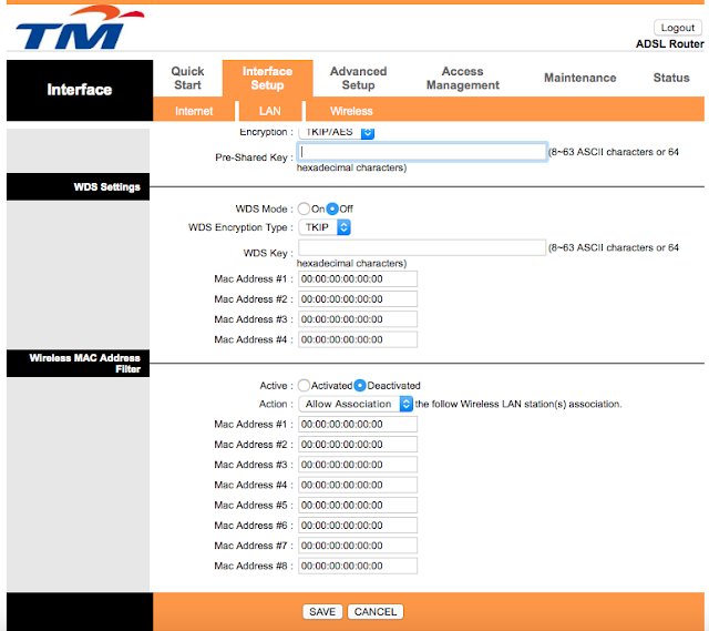 Tukar Password Modem WIFI TMNet ~ Daftar TMNet