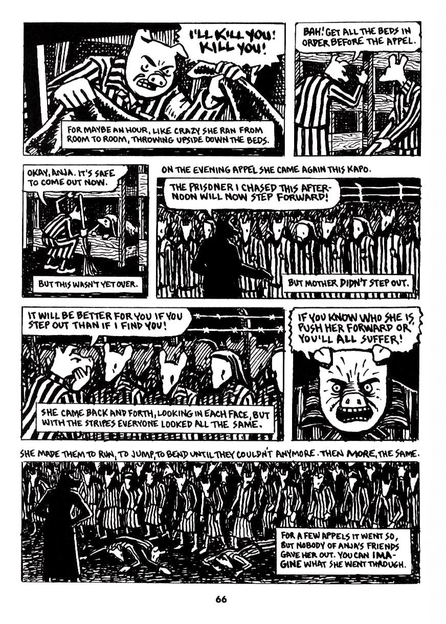 Black & White and Bronze!: Maus: A Survivor's Tale. And Here My ...