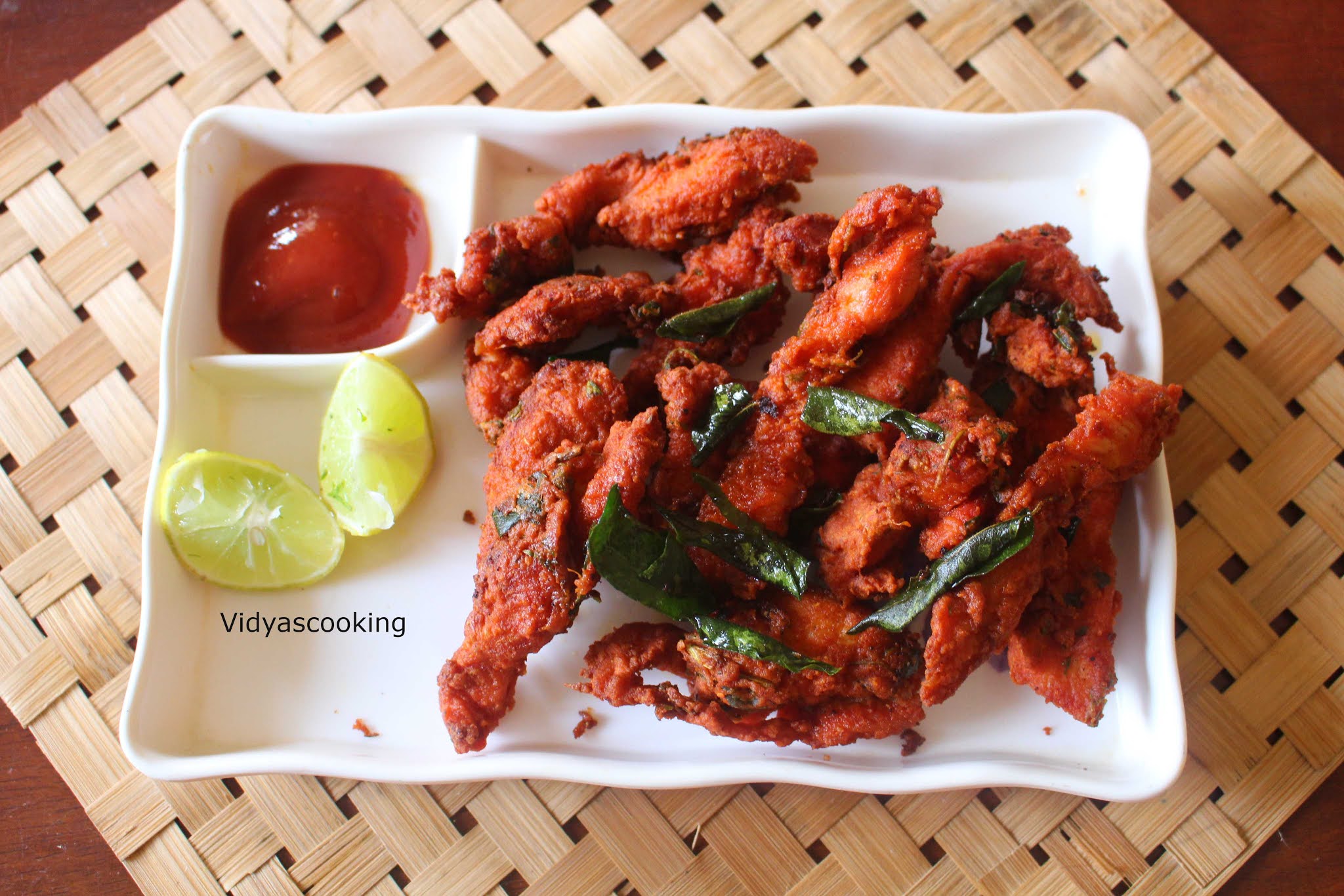 Chicken Pakoda Recipe ( Masala Chicken Fritters)