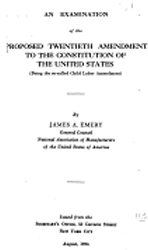 United States Constitution and Citizenship Day: Pending and Failed ...