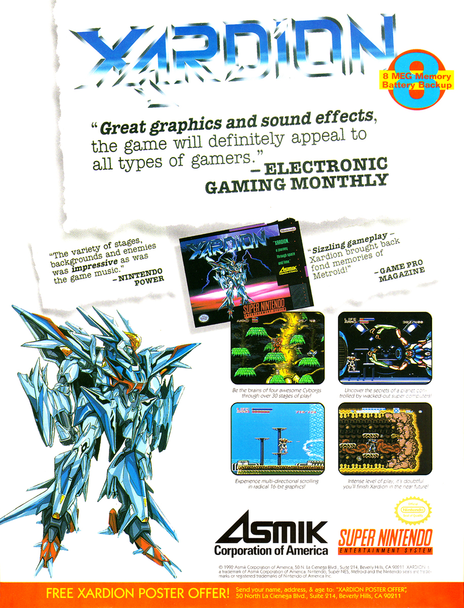 Vault 1541: Gaming Ads: ASG Technologies and Asmik Corporation of America