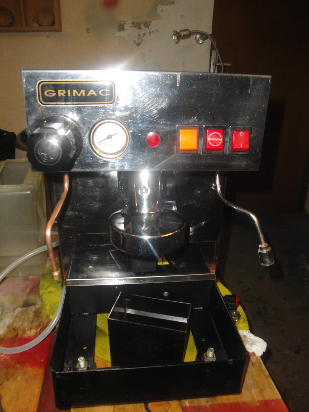 Caffé Maschinen aus allen Zeiten Vintage und Neuzeit: Grimac Mini E61 ...