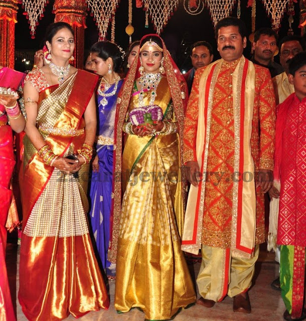 Revanth Reddy Daughter Marriage - Jewellery Designs