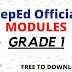 DepEd Official MODULES for GRADE 1 - DepEd Click