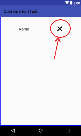 Trendy Programmer: How to create EditText view with clear Text Button