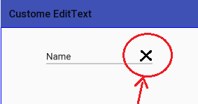 Trendy Programmer: How to create EditText view with clear Text Button