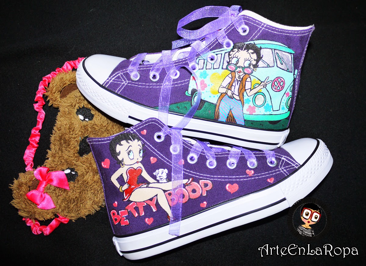 ArteEnLaRopa ....Victorias Custom Y Mucho Mas........: Zapatillas tipo ...