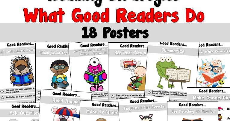 What Good Readers Do - Posters | Teacher's Take-Out