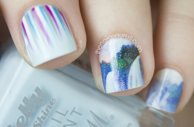 The Nailasaurus | UK Nail Art Blog - Double Waterfall - The Nailasaurus ...