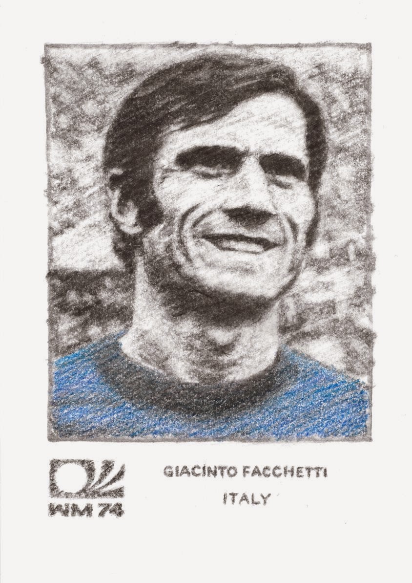 The Opposite of Tomato: World Cup '74 Portrait #185 (Giacinto Facchetti ...