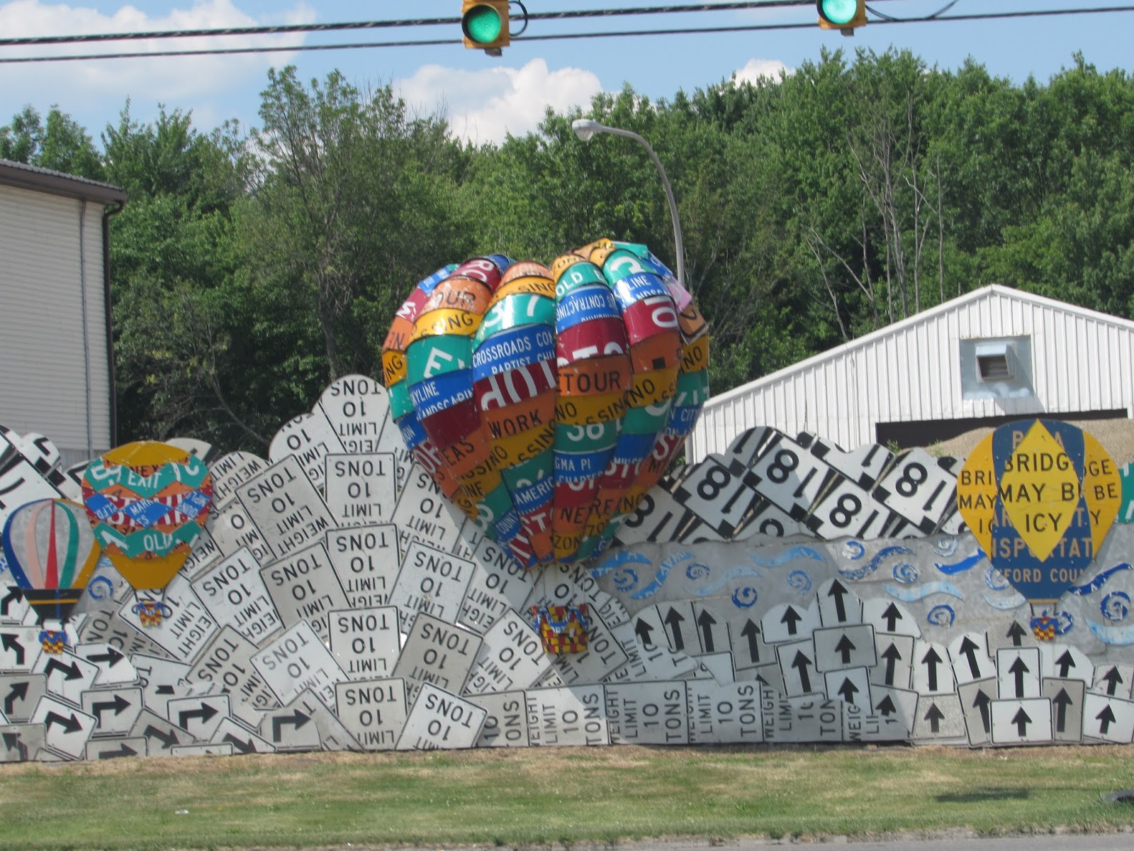 PennDOT Road Sign Sculpture Garden | Interesting Pennsylvania and Beyond