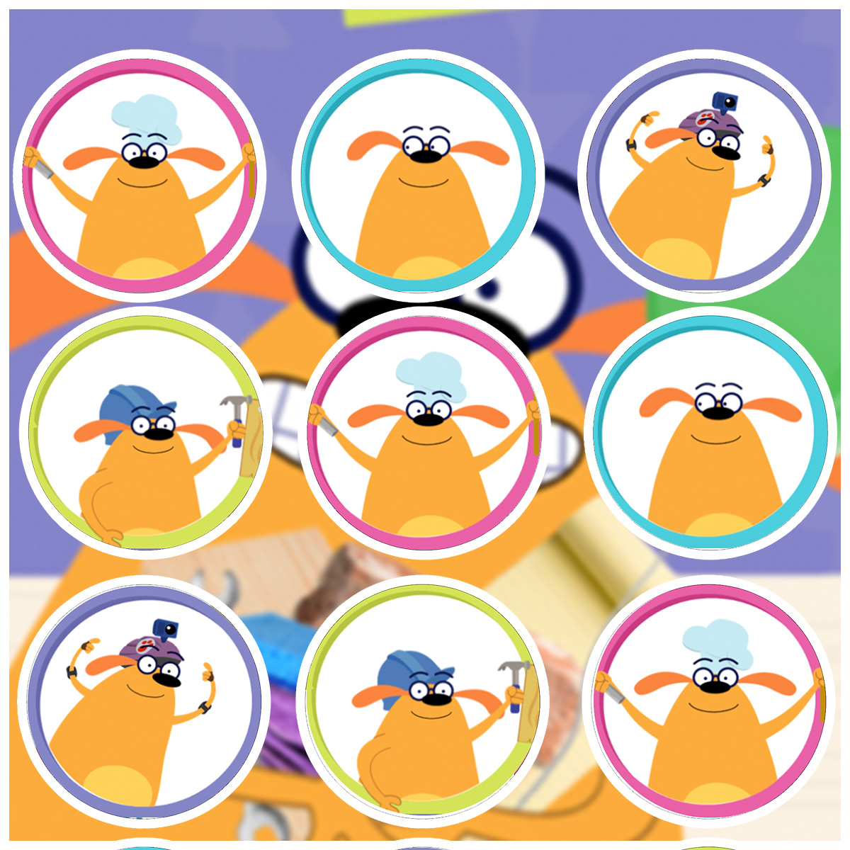 Daisy Celebrates: Fetch with Ruff Ruffman Birthday Party Printables