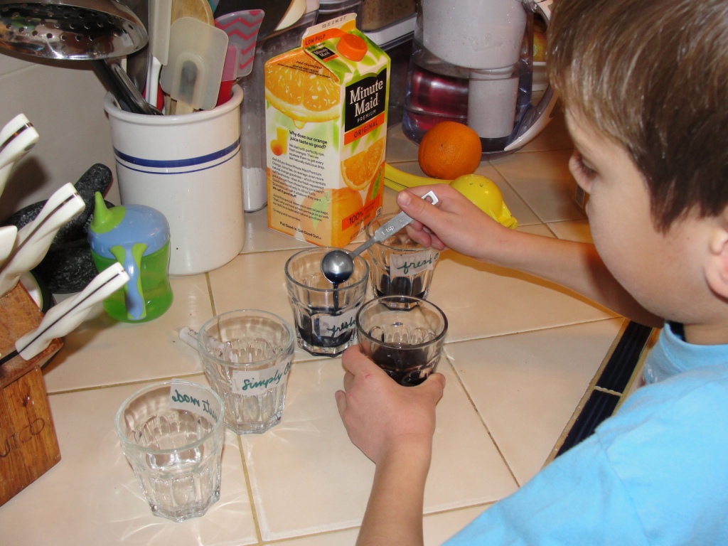 THE HAPPY ONES: Science experiment