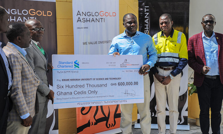 AngloGold Ashanti Supports KNUST Obuasi Campus With Six Hundred Thousand Ghana Cedis anglogold-ashanti-supports-knust-obuasi-campus-with-six-hundred-thousand-ghana-cedis