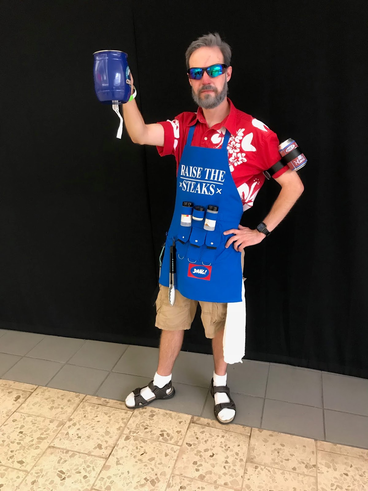 Cherelledx: Soldier 76 Grillmaster Cosplay